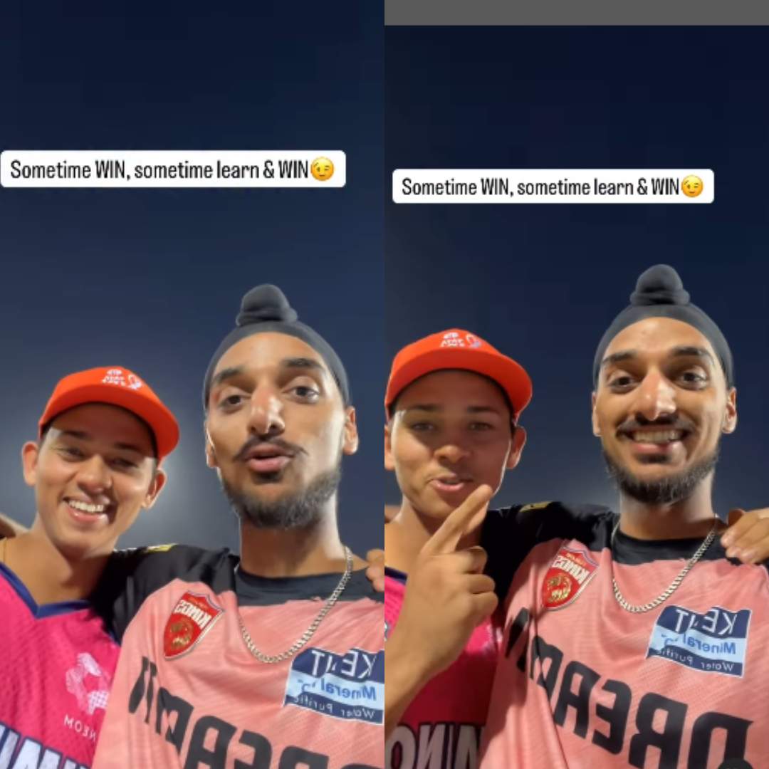 PBKS vs RR: Arshdeep Singh & Jaiswal’s Fun Viral Moment - SportsGAGA